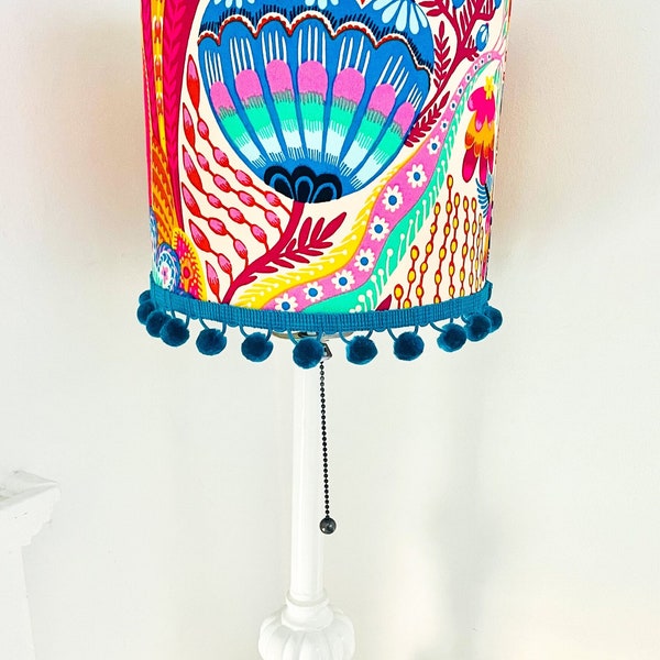 Embroidered Lampshade - Etsy