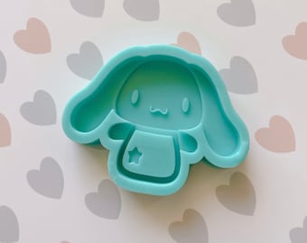 Cat Head Silicone Resin Shaker Mold - Etsy
