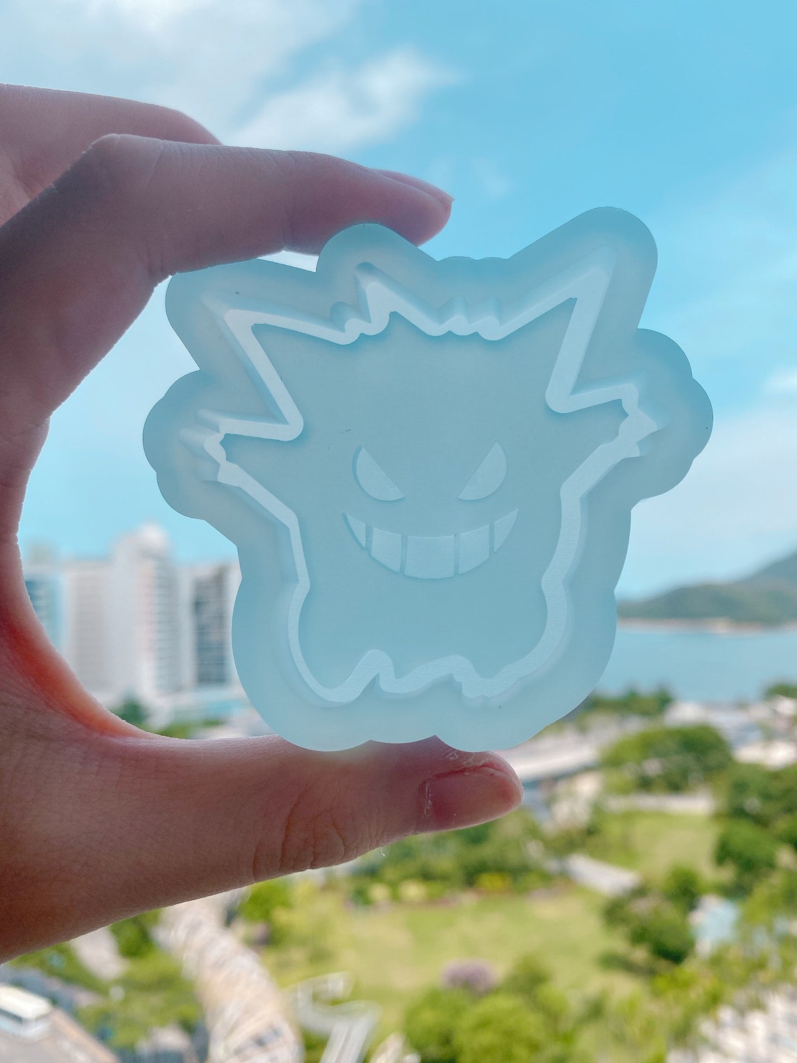 Ghost type silicone resin shaker mold | Etsy