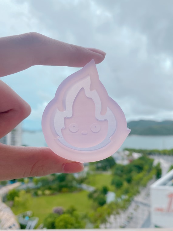 Calcifer Silicone Resin Shaker Mold | Etsy