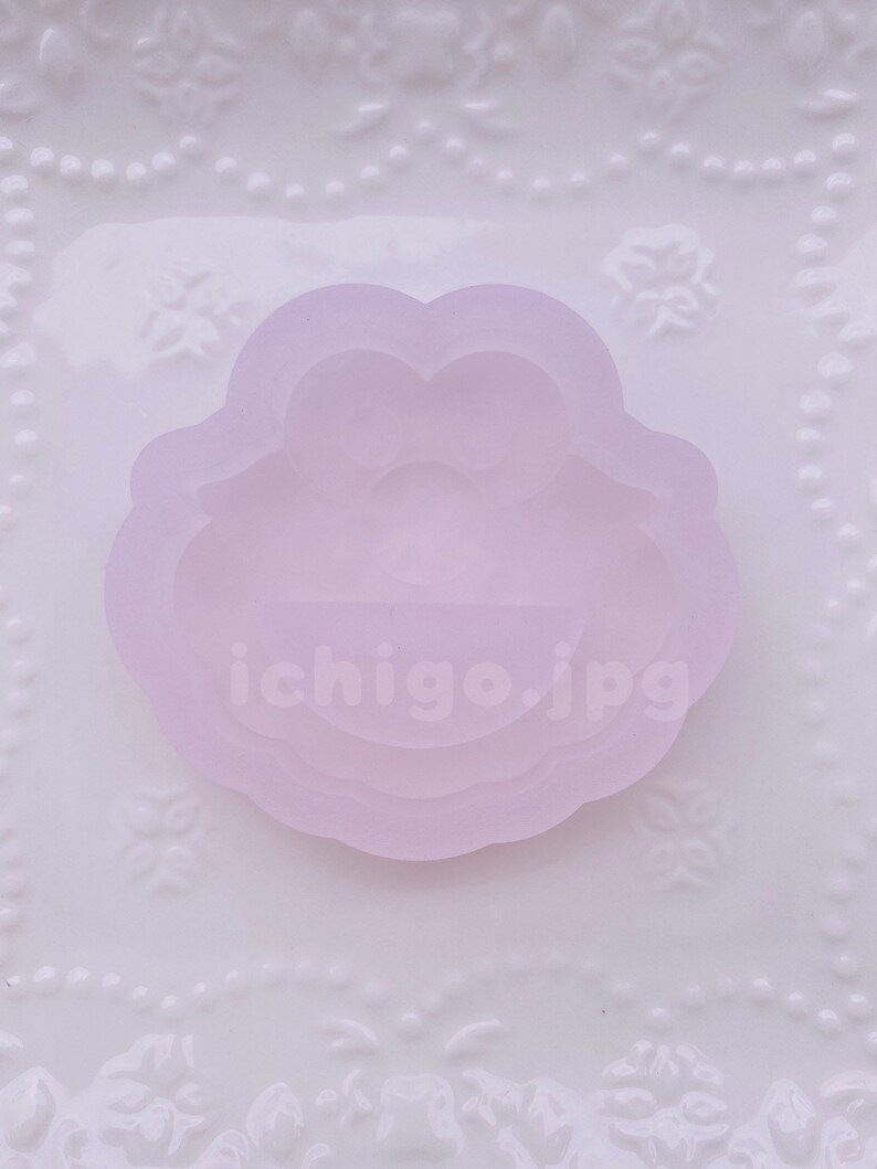 Cartoon Character Silicone Resin Shaker Mold | Etsy