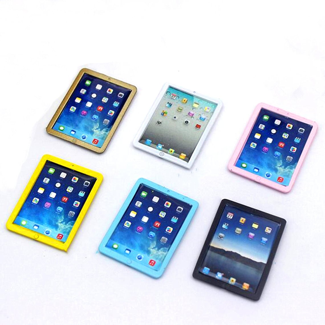 Miniature apple ipad Miniatures Miniature study decoration | Etsy