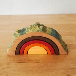 Earth Layers Stacker, Rainbow Earth Blocks Stacker, Earth Layers ...