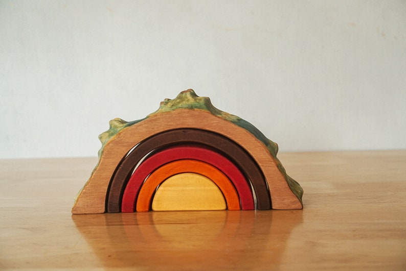 Earth Layers Stacker, Rainbow Earth Blocks Stacker, Earth Layers ...