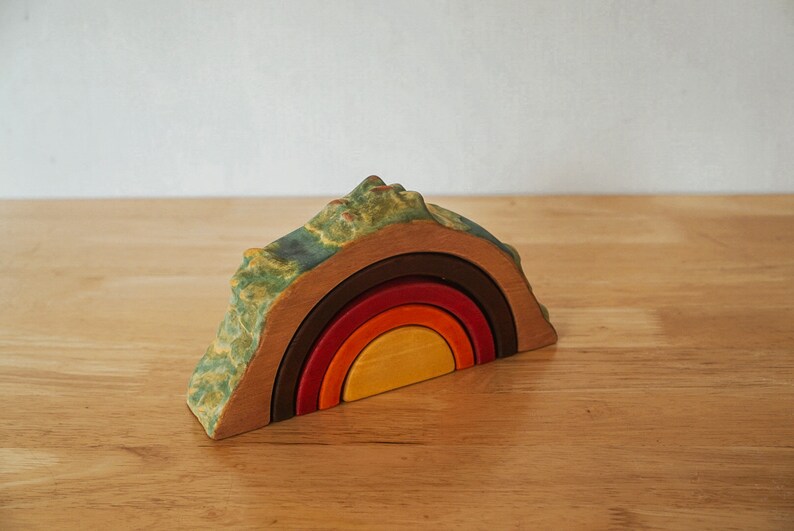 Earth Layers Stacker, Rainbow Earth Blocks Stacker, Earth Layers ...