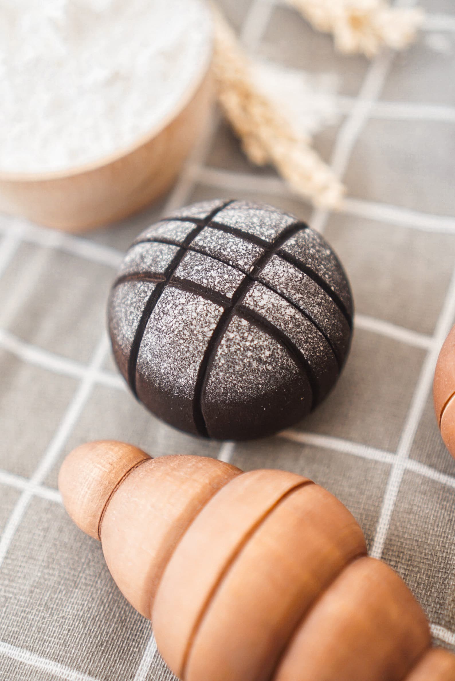 Wooden Bread Set of 7 Toy - Pastries Set Montessori / Waldorf Pretend ...