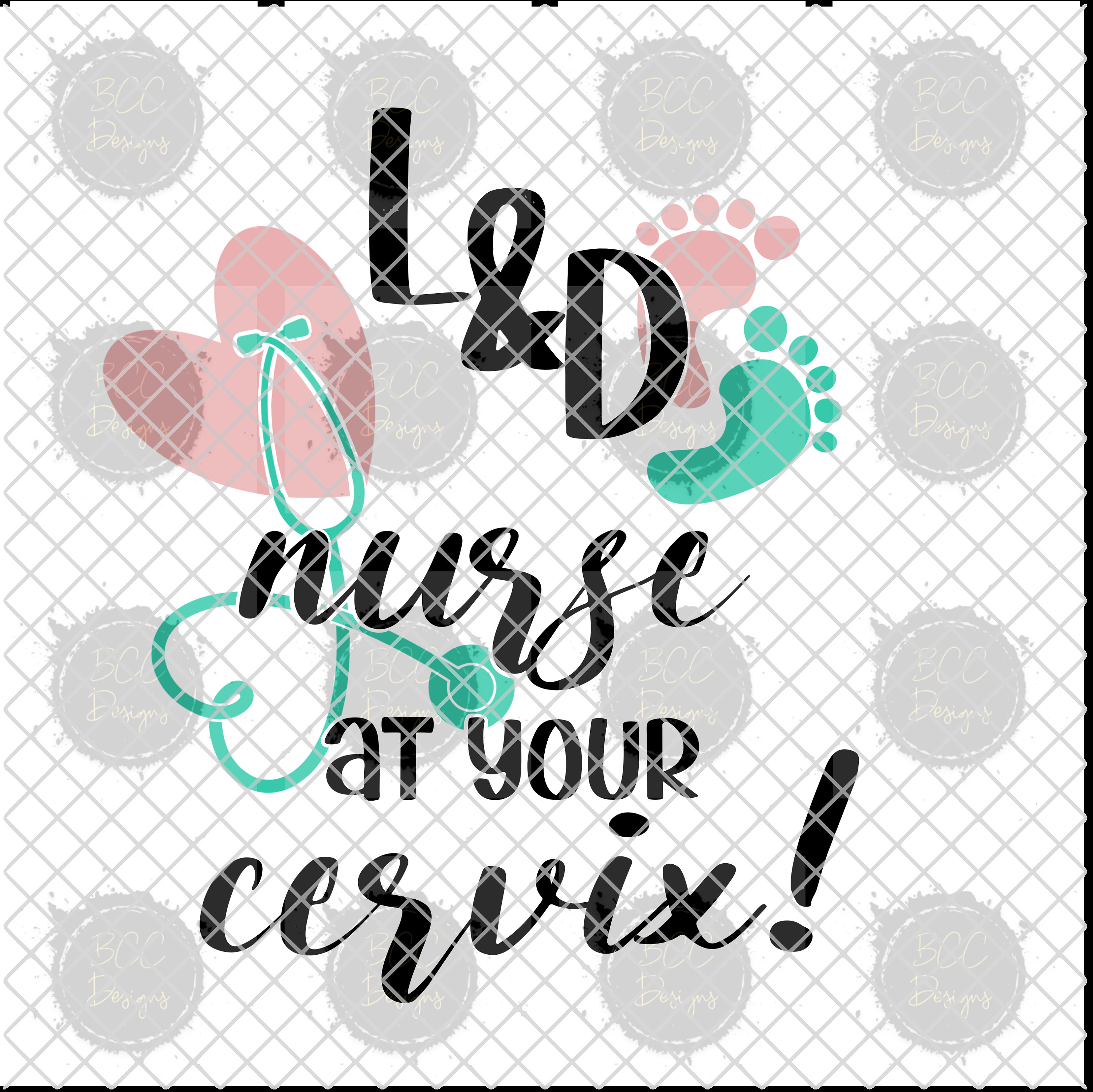 Labor And Delivery Nurse Logo