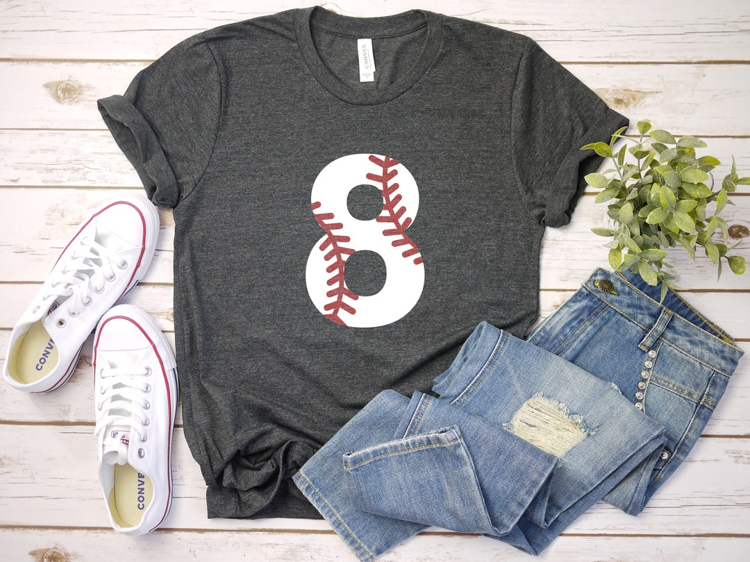 Baseball Numbers Shirt T-shirt, Baseball Mom Shirt, Personalized ...