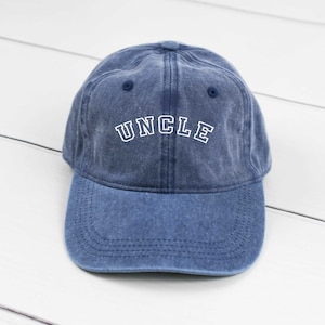 Uncle Arch Varsity Dad Hat, Pigment Dyed Unstructured Baseball Cap ...