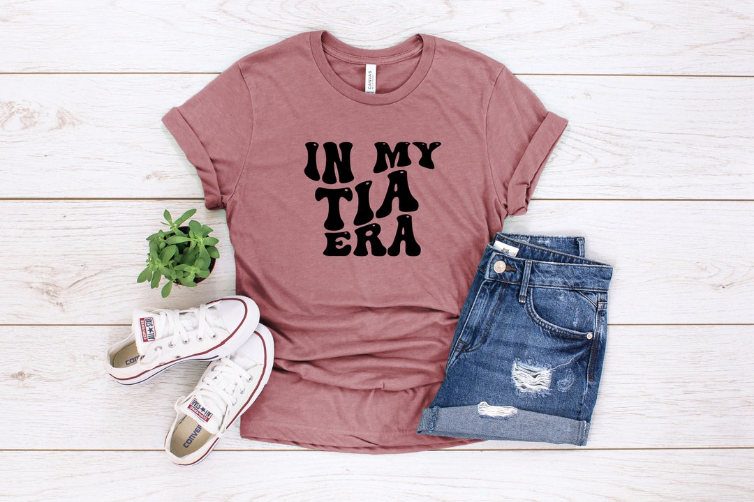 Tia Shirts, Tia Era Groovy Unisex T-shirt, Tia Shirt, Gift for Tia ...