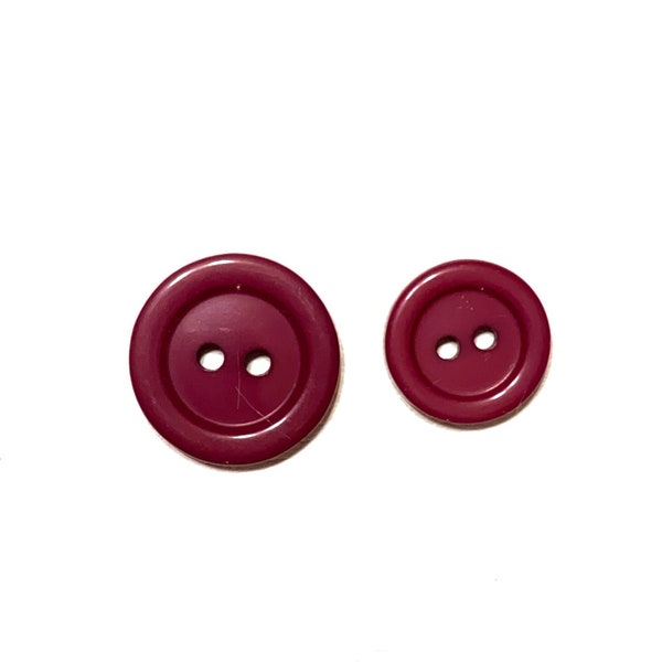 Red Vintage Buttons - Etsy