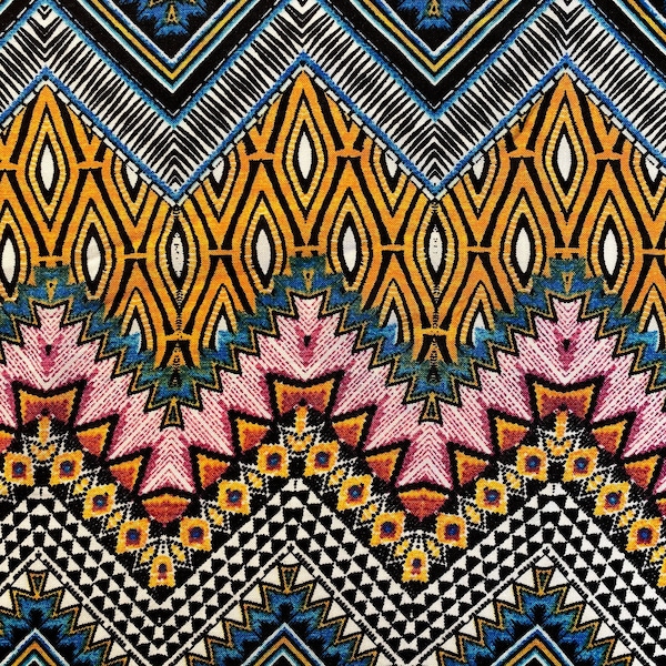 Tribal Print Fabric - Etsy