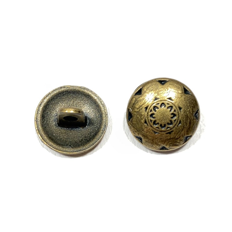 Brass Shank Button - Etsy