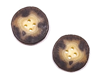 Faux Horn Buttons - Etsy