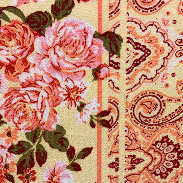 Chiffon Border Fabric - Etsy