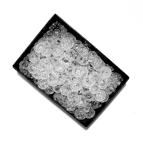 Clear Acrylic Faceted 18 Mm 28 L 11 16 Medium Faux Crystal Buttons 2 hole Round Glam Wholesale Button Bulk Buttons BB34 Etsy Ireland