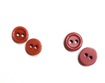 Small Red Button - Etsy