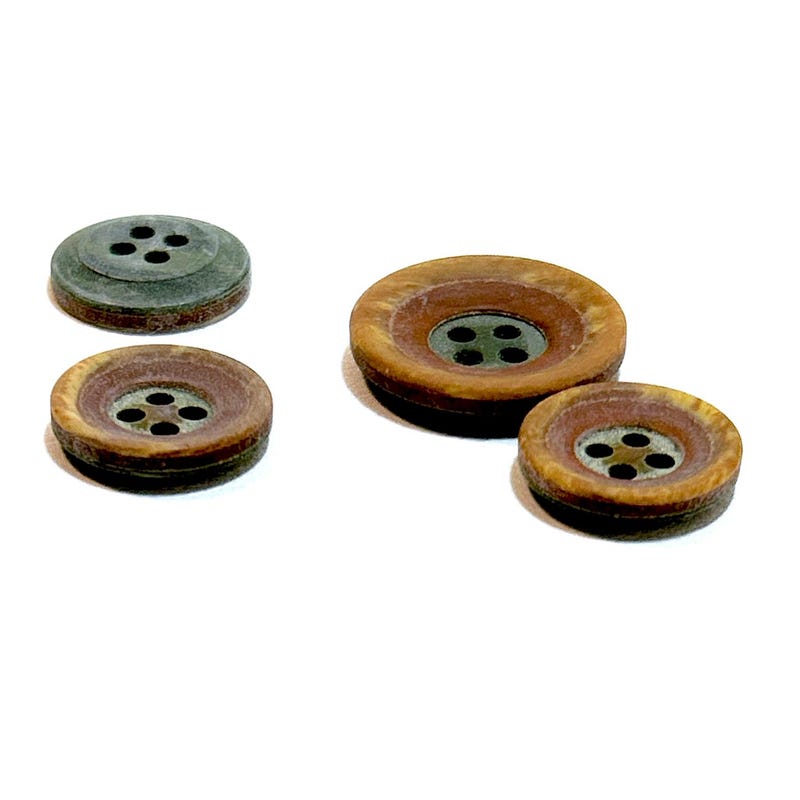 Wood Buttons - Etsy
