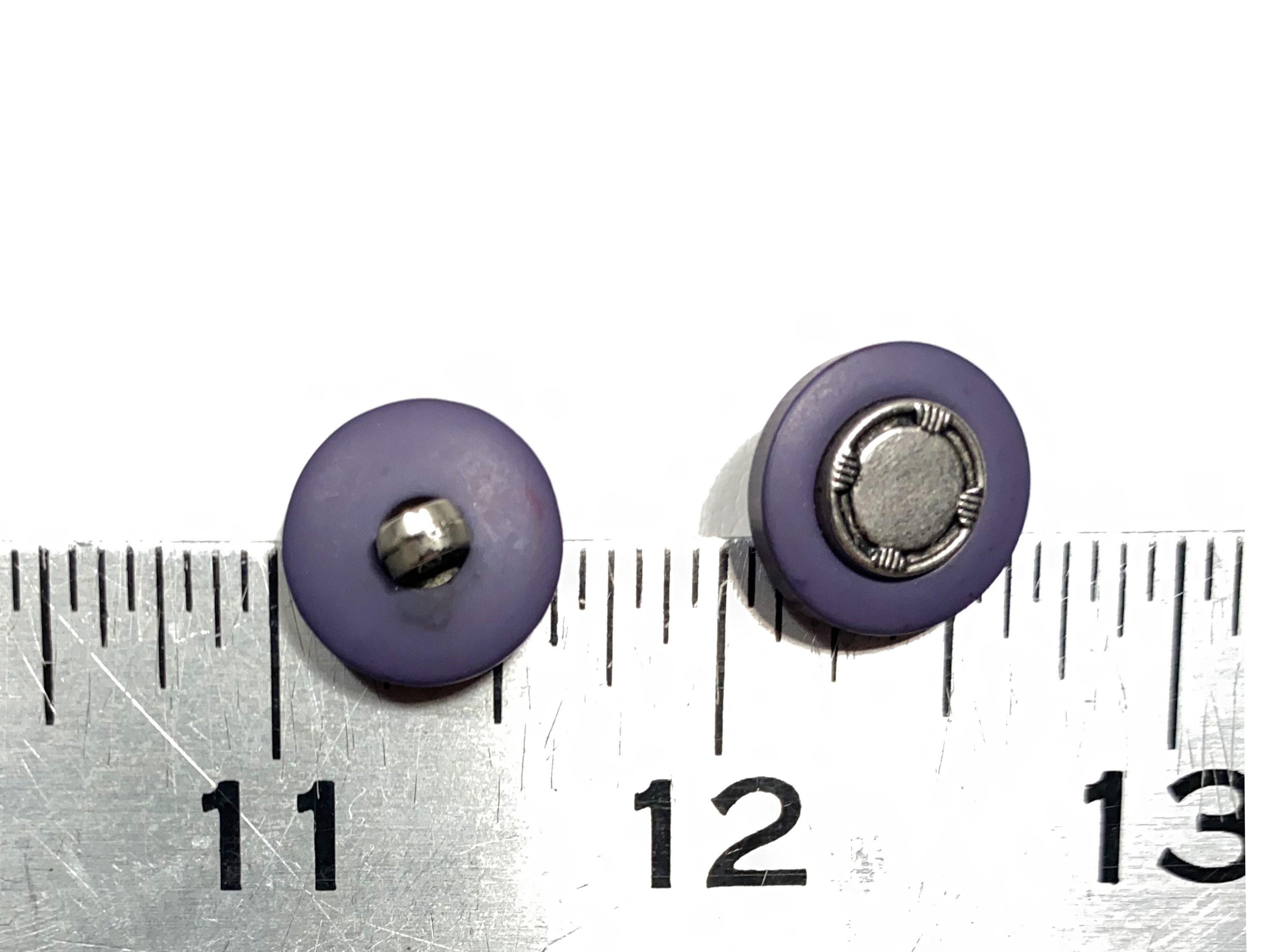 Set von 4 Majestic lila Knöpfe 5/8 Schaft Matt | Etsy