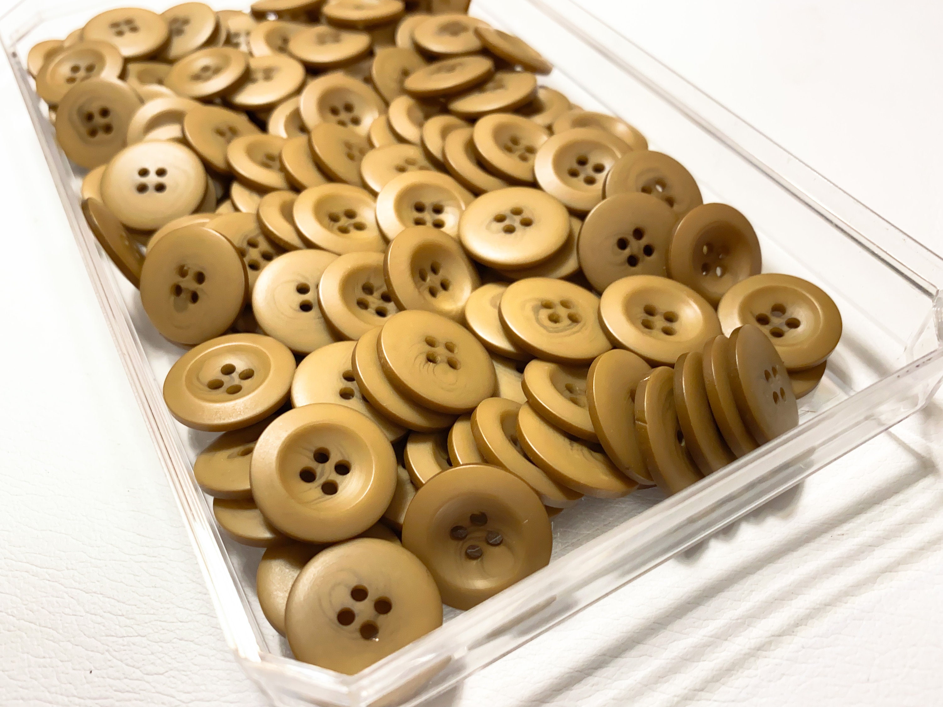 Lot of 12-144 13/16 Dark Khaki Buttons Neutral Brown / - Etsy Australia