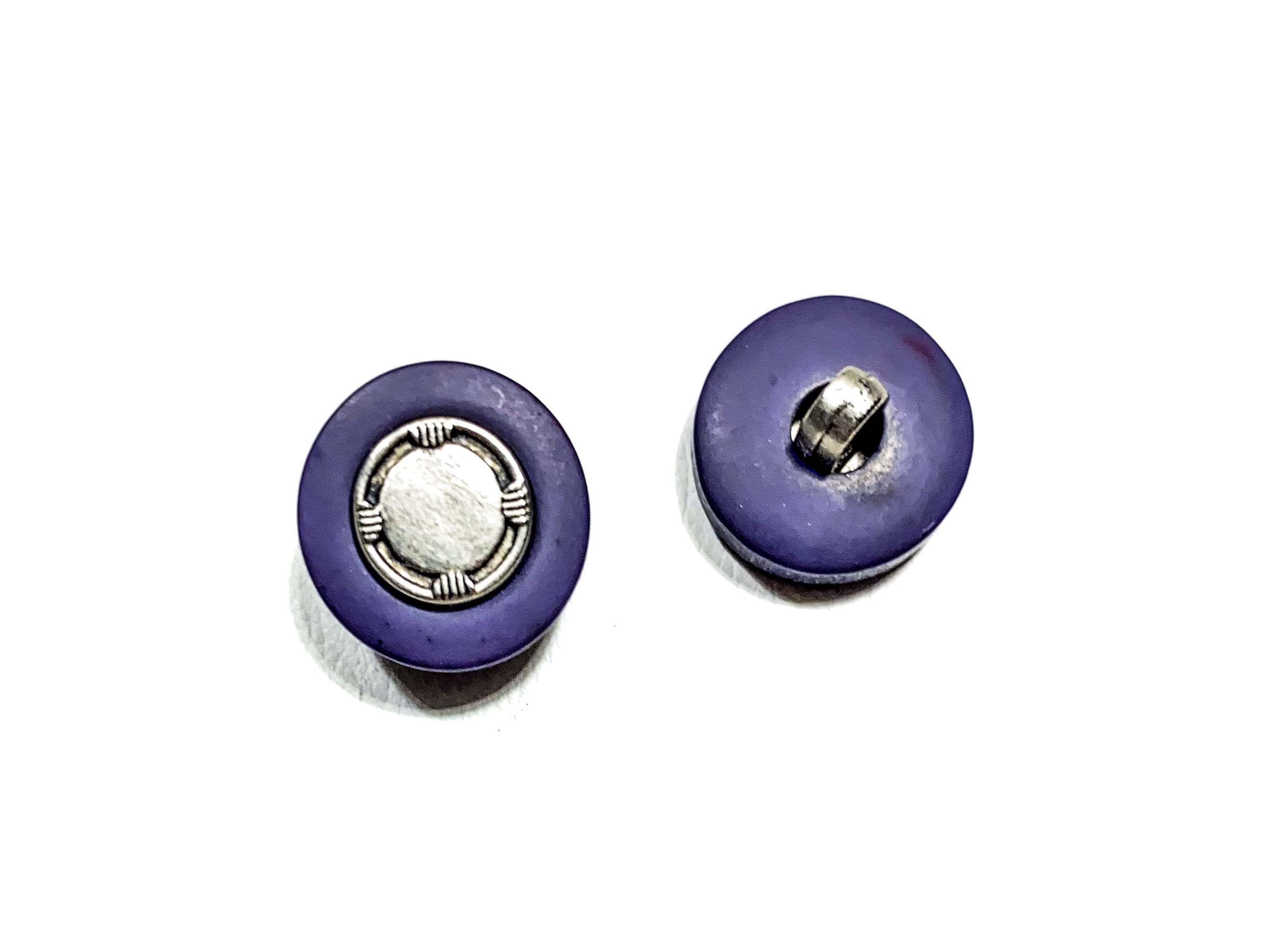 Set von 4 Majestic lila Knöpfe 5/8 Schaft Matt | Etsy