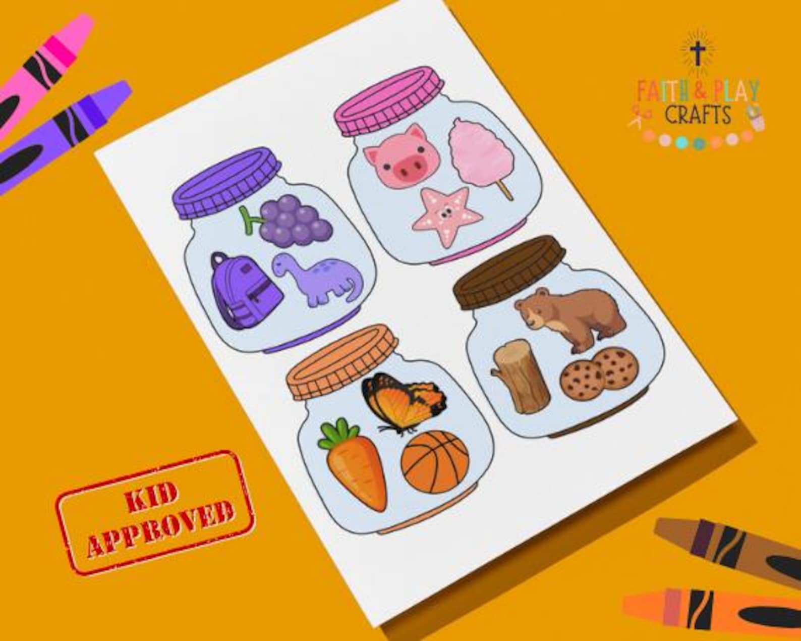 Color Matching Toddler Activity | Digital Download | Fun Learning ...