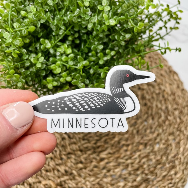 Minnesota Loon Decal - Etsy