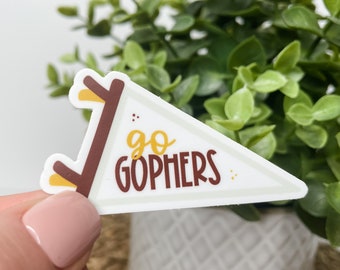 Minnesota Gophers Vinyl Mascot Decal Sticker - Etsy