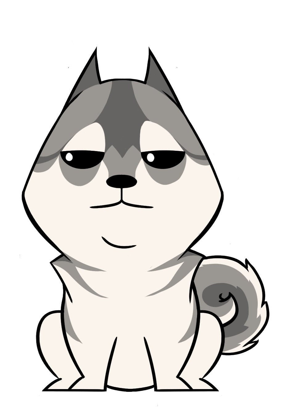 Alaskan Klee Kai Sticker - Etsy