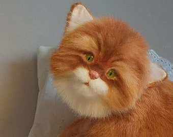 Ginger Cat Plush Toy - Etsy