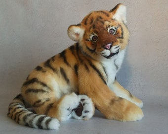 Tiger Cub Plush - Etsy