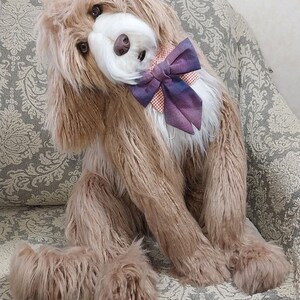 Labradoodle Dog Realistic Toy OOAK Artificial Stuffed Animal Cute Toy ...