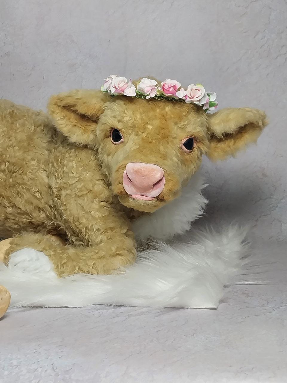 EXAMPLE LISTING Realistic Calf Stuffed Animal Cute Baby Cow - Etsy Canada