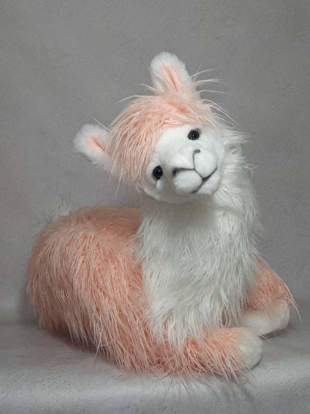 Llama Toy Realistic Toy OOAK Artificial Stuffed Animal Cute Horse Soft ...