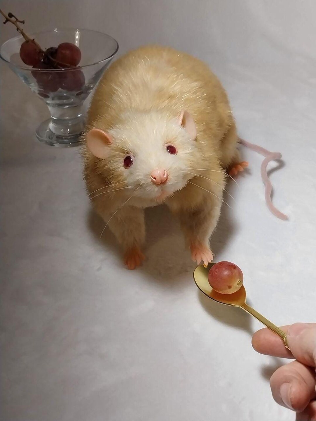 Miniature Rat Realistic Toy OOAK Artificial Stuffed Animal Mouse Toy ...