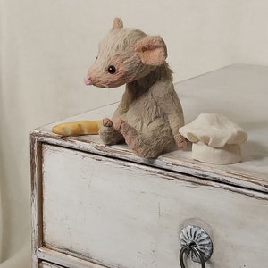 Miniature Mouse Realistic Toy OOAK Artificial Stuffed Animal Cute Baby ...