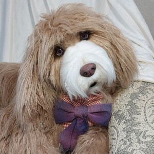 Labradoodle Dog Realistic Toy OOAK Artificial Stuffed Animal Cute Toy ...