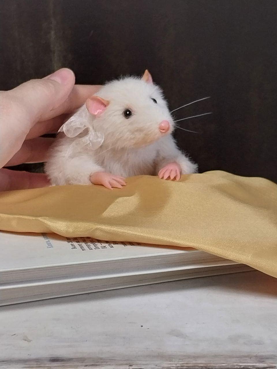 Miniature Rat Realistic Toy OOAK Artificial Stuffed Animal Mouse Toy ...