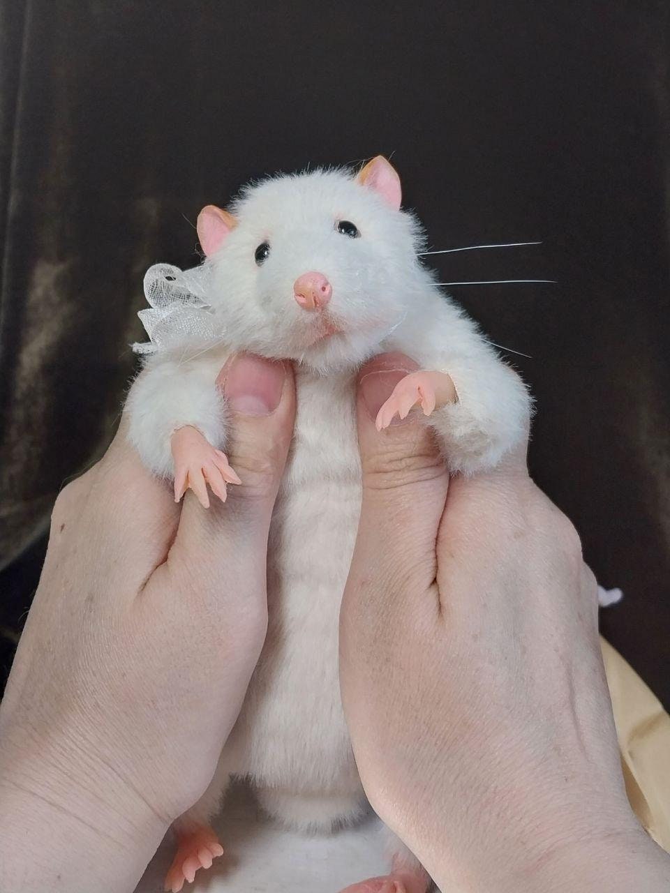 Miniature Rat Realistic Toy OOAK Artificial Stuffed Animal Mouse Toy ...
