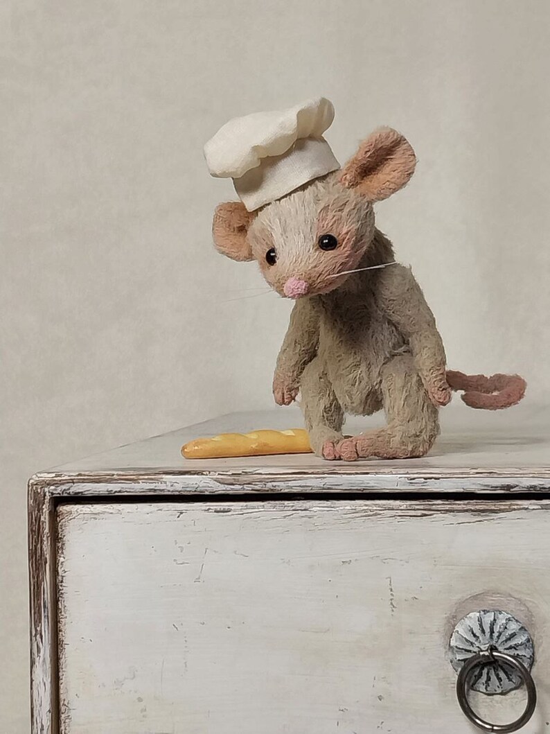 Miniature Mouse Realistic Toy OOAK Artificial Stuffed Animal Cute Baby ...