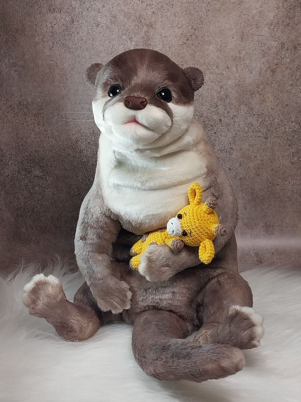 EXAMPLE LISTING Realistic Otter Stuffed Animal Cute Baby - Etsy