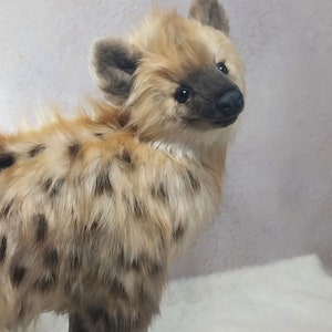 Realistic Hyena Stuffed Animal Cute Baby Hyena Cub Toy Soft - Etsy