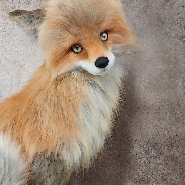 Stuffed Fox - Etsy