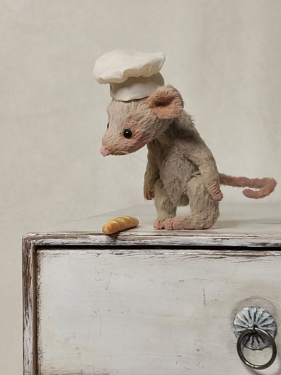 Miniature Mouse Realistic Toy OOAK Artificial Stuffed Animal Cute Baby ...