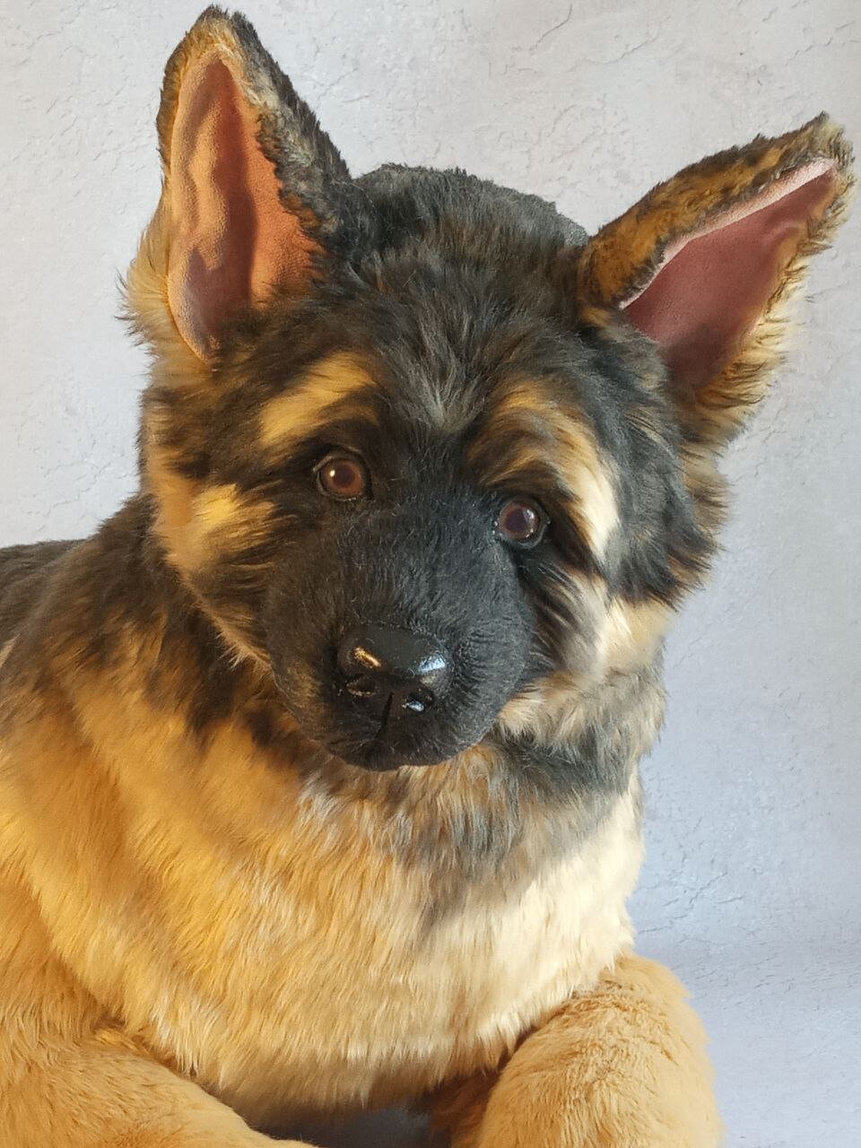 Realistic German Shepherd Dog Artificial Stuffed Animal Cute - Etsy