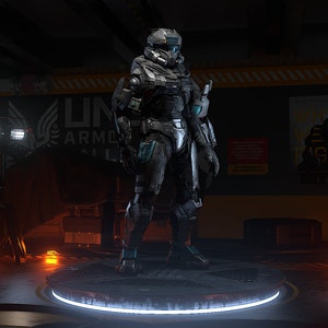 Halo Spartan Showcase Render commission - Etsy