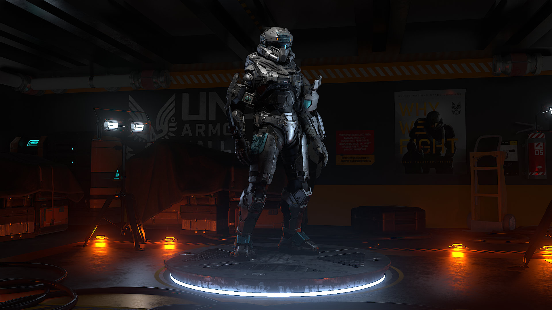 Halo Spartan Showcase Render commission - Etsy