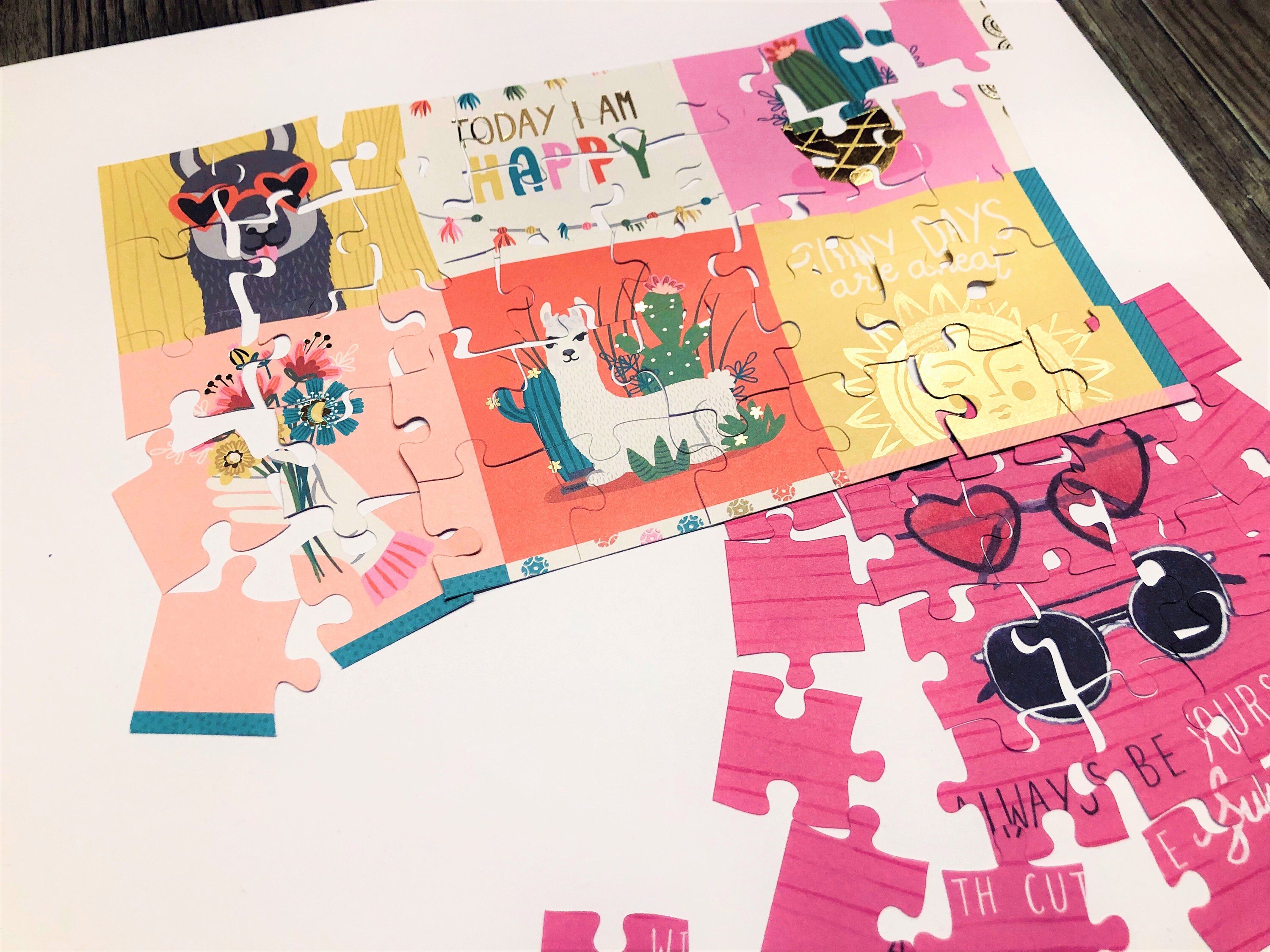 DIY Puzzle Cut File an indoors activity cut file to turn ANY | Etsy