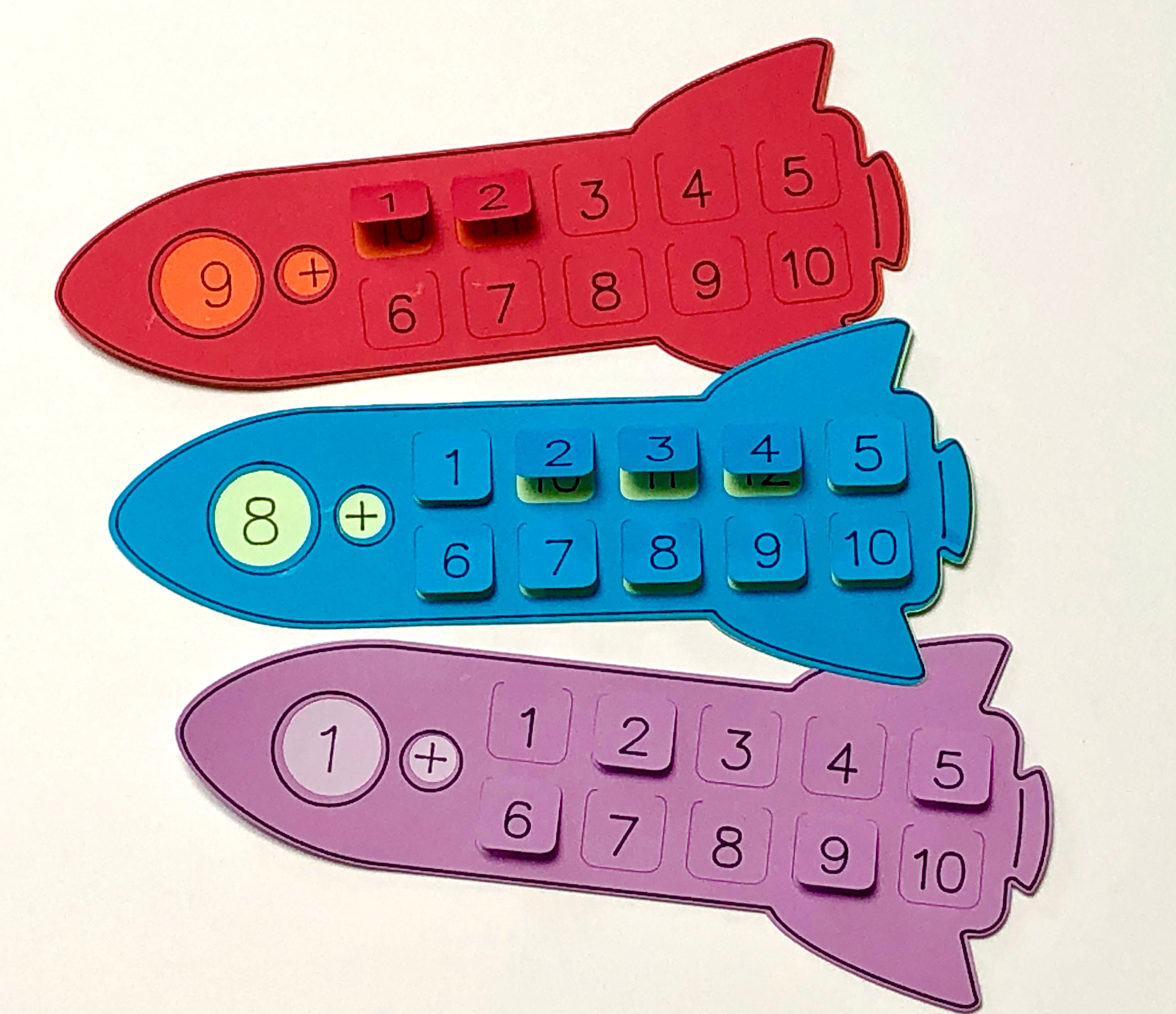 Math Rockets Addition SVG and PDF- Rocket Math Cut File and Printable ...