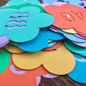 Flower Number Tiles SVG, Spring Counting Activity SVG- Math ...